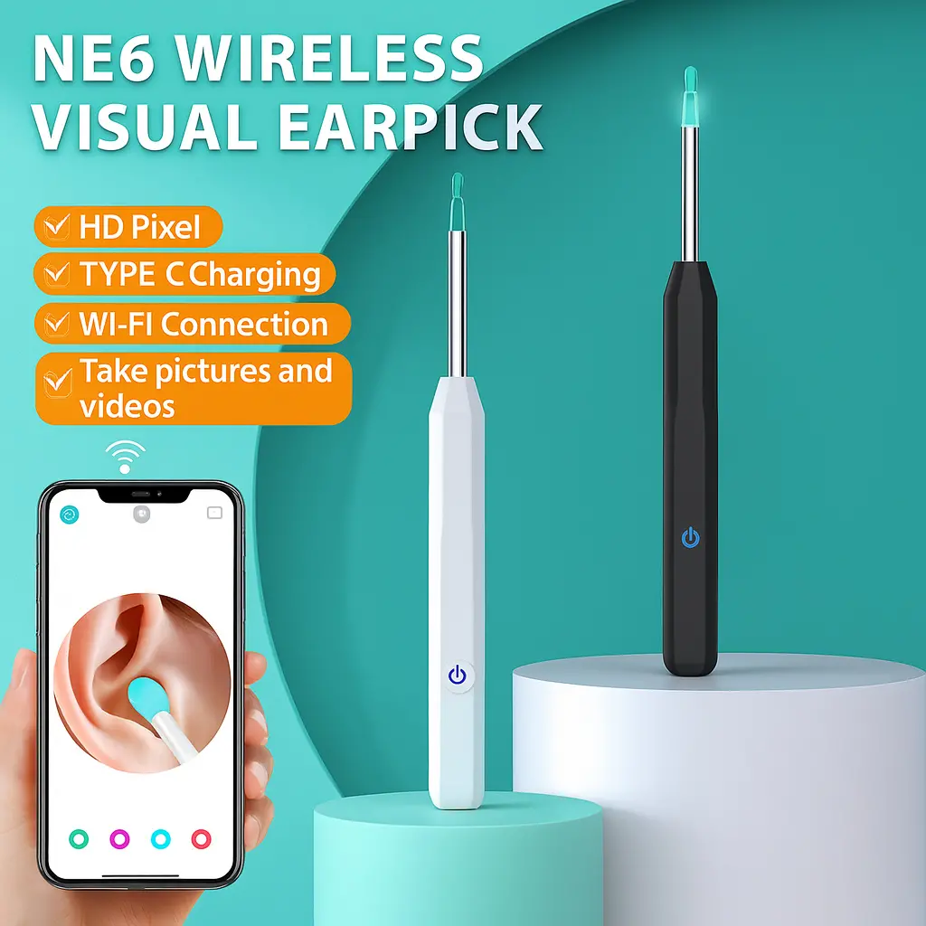 NE6 WIRELESS VISUAL EARPIC - Xenon